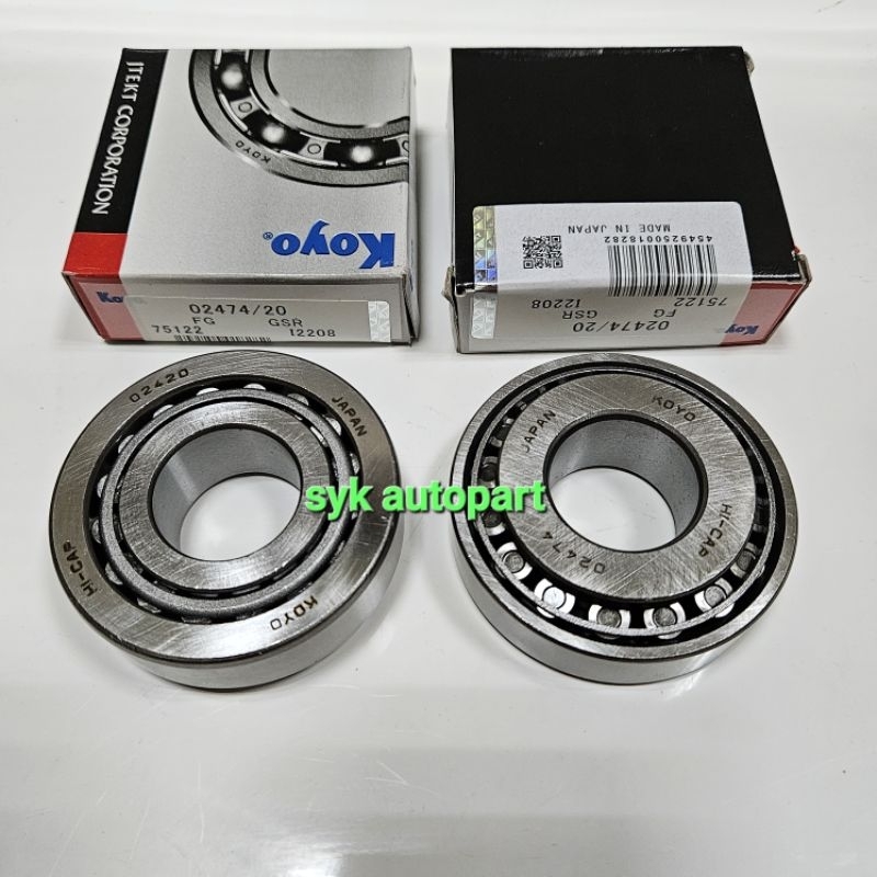 Jual BEARING RODA DEPAN LUAR RINO 14B 115PS 02474/20 KOYO KUALITAS ...