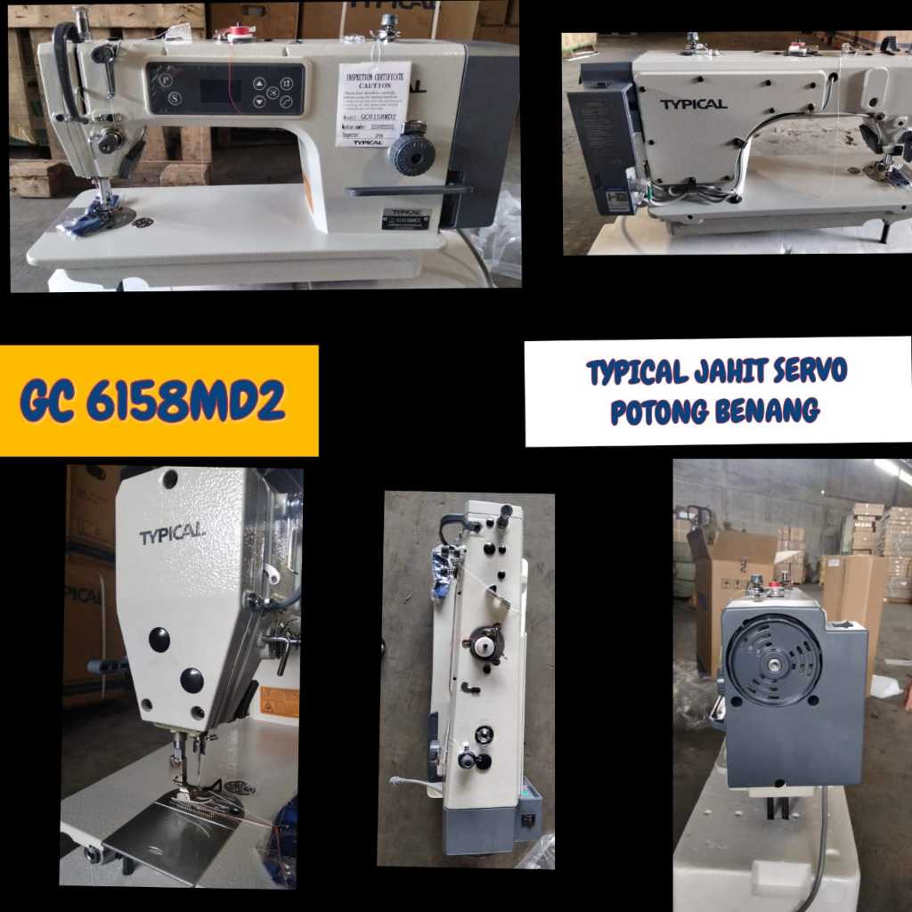 Jual FREE ONKIR TYPICAL GC 6158MD / 6158MD2 PUTUS BENANG OTOMATIS MESIN ...