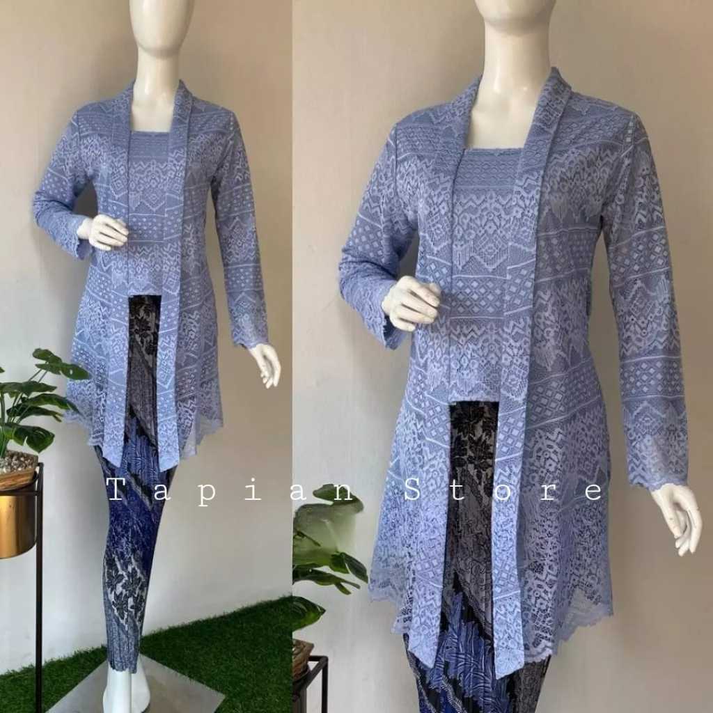 Jual Kebaya Tunik Kutubaru Brokat PART 2 | Kebaya Modern Kutubaru | Kebaya Wisuda | Kebaya ...
