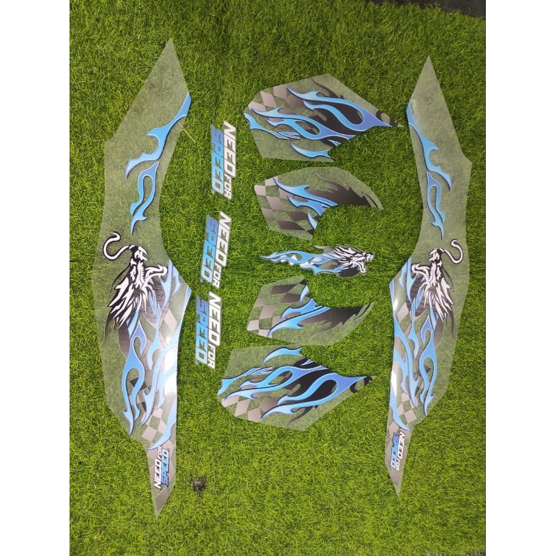 Jual Striping Sticker Vario new 125 2023 gen 2 transparan custom list api dragon | Shopee Indonesia