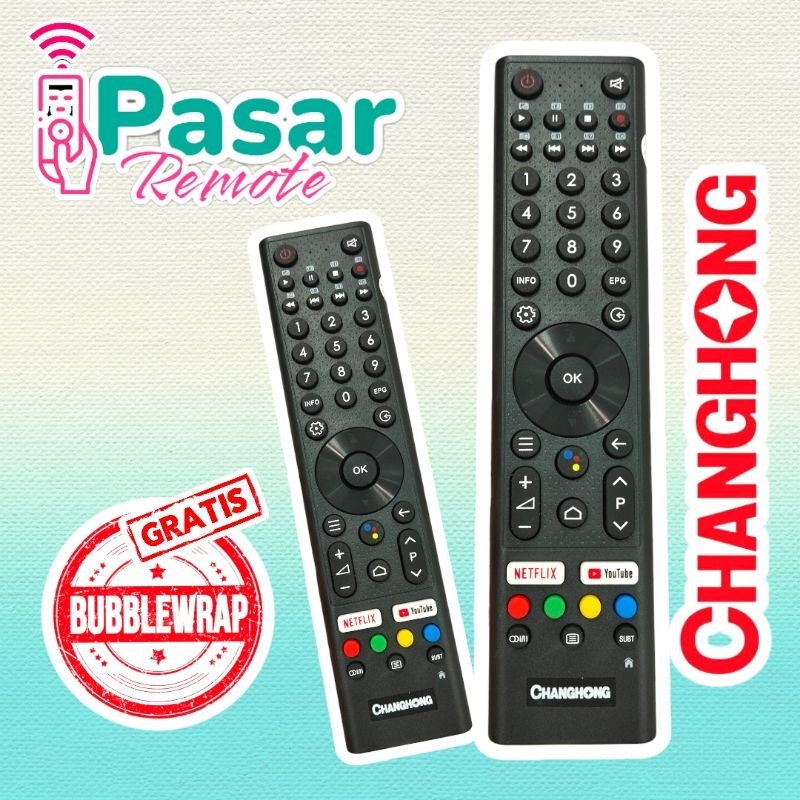 Jual Remote Tv CHANGHONG Android SMART - I7 | Shopee Indonesia