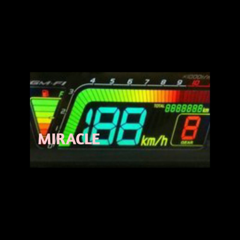 Jual STICKER SPEEDOMETER LCD HONDA SONIC FI | Shopee Indonesia