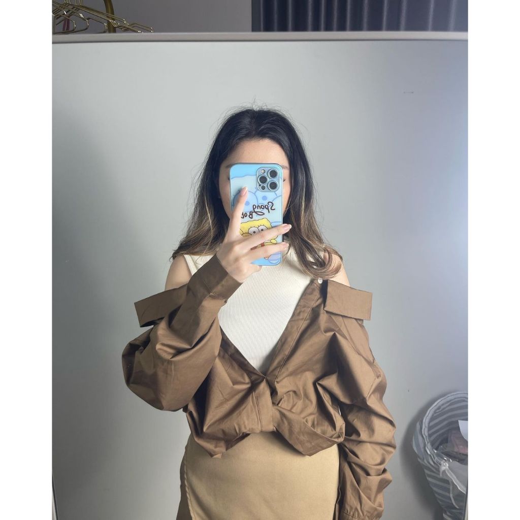 Jual Crop Top + Outer | Shopee Indonesia