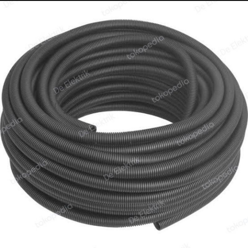 Jual Flexible Conduit 20mm Hitam | Selang Fleksibel Listrik Kabel ...