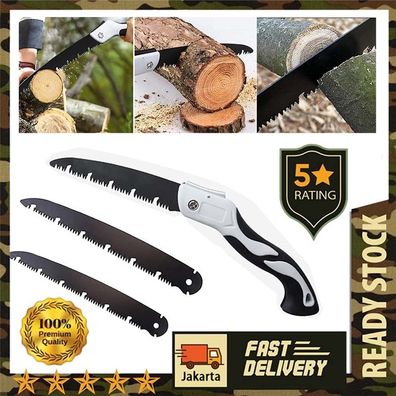 Jual gergaji kayu/180-300mm Gergaji Pokok Gergaji Pemangkas Taman ...