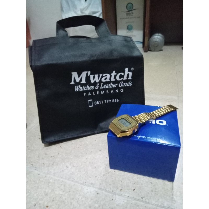 Jual Casio Vintage A168 Gold | Shopee Indonesia