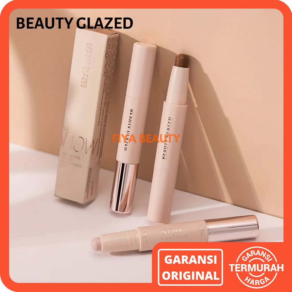 Jual Beauty Glazed Double Headed Highlighter And Contour Stick Beauty Glazed Highlighter Beauty ...