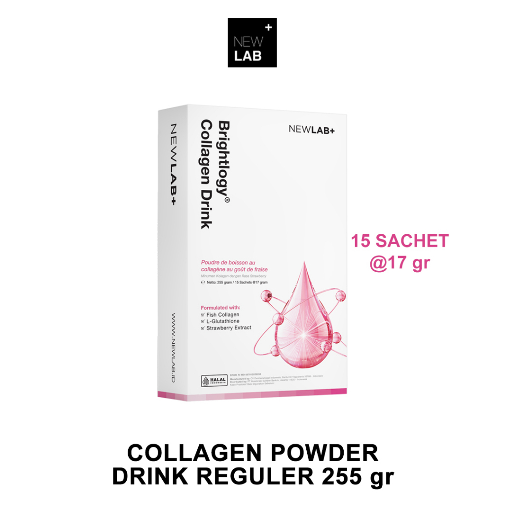 Jual NEWLAB COLLAGEN DRINK BOX ISI 15 SACHET / MINUMAN | Shopee Indonesia