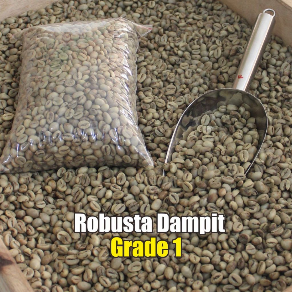 Jual Kopi Green Bean Robusta Dampit - Grade 1 | Shopee Indonesia