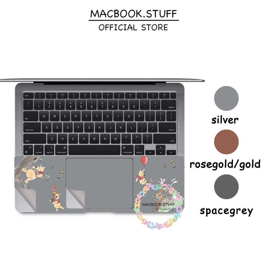 Jual CUSTOM Palmguard DISNEY POOH FAMILY Palm Guard MACBOOK NEW MACBOOK ...