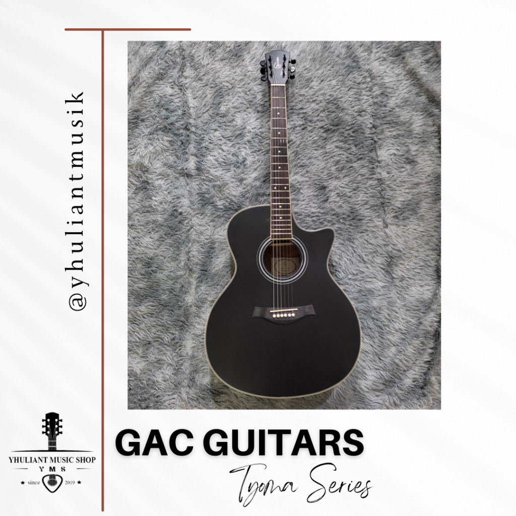 Jual GAC Guitars Tyoma Series Akustik Original made in Indonesia ...