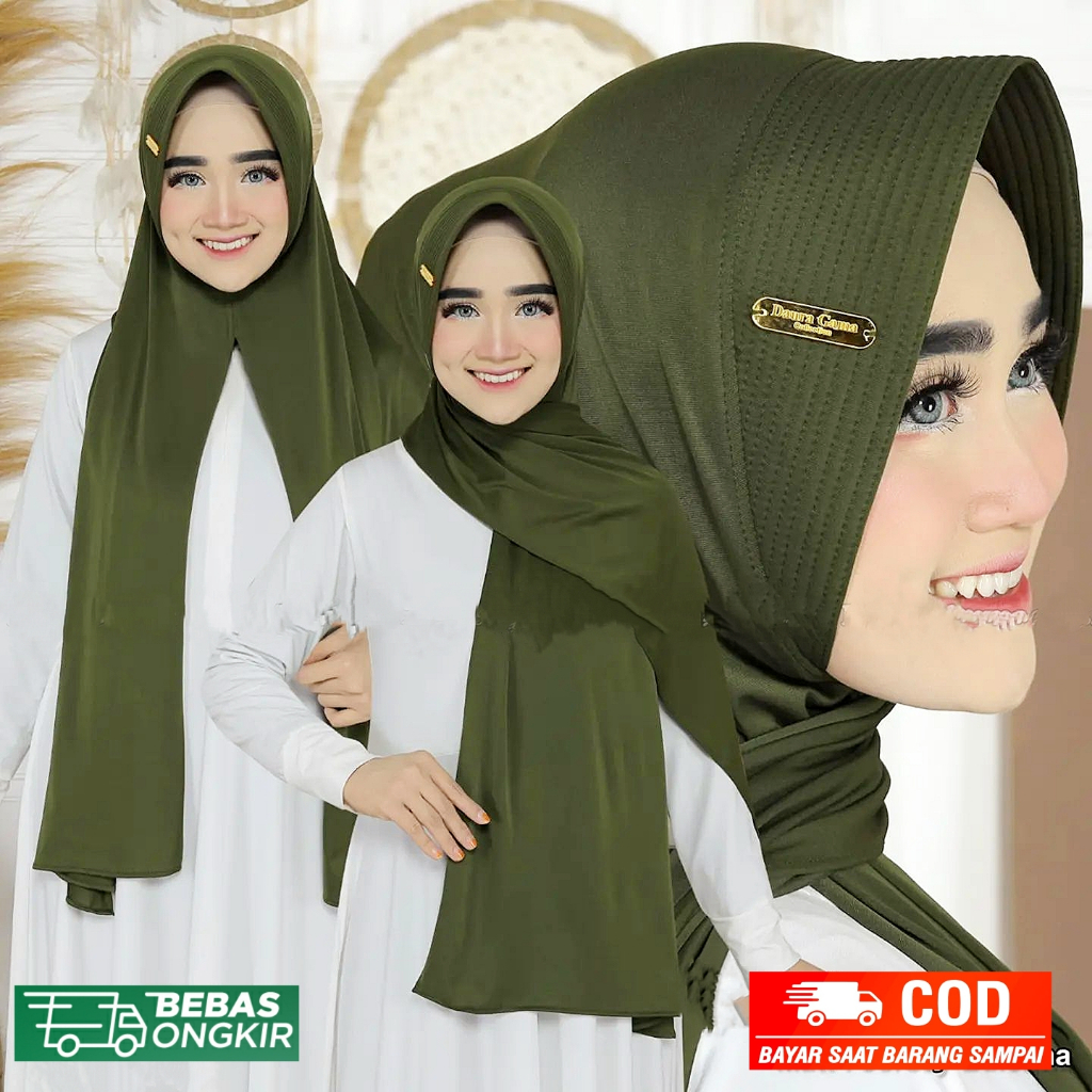 Jual 𝐃𝐕𝐂 - Premium Pashmina ALLANA OVAL Ped Jersey / Hijab Pashmina ...