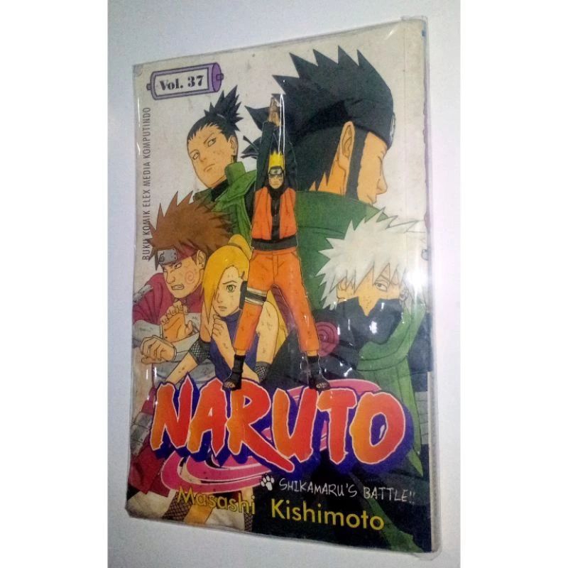 Jual komik Naruto vol 37 bekas kolpri (minus) | Shopee Indonesia