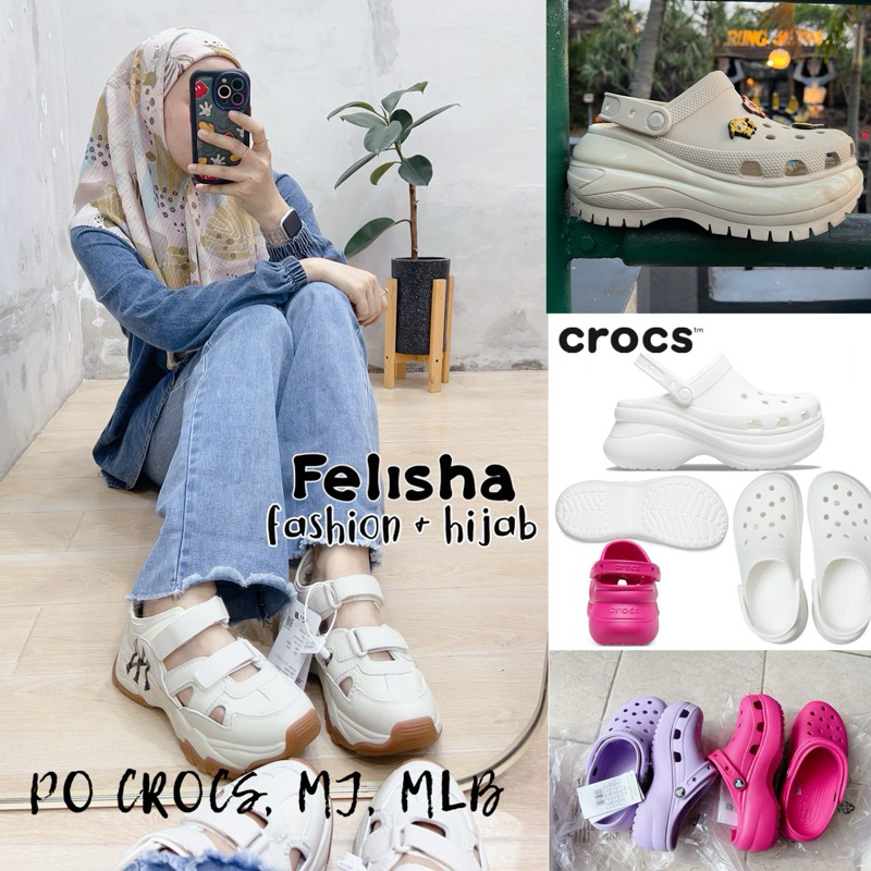 Jual PO SENDAL/SEPATU CROCS, MJ, MLB | Shopee Indonesia