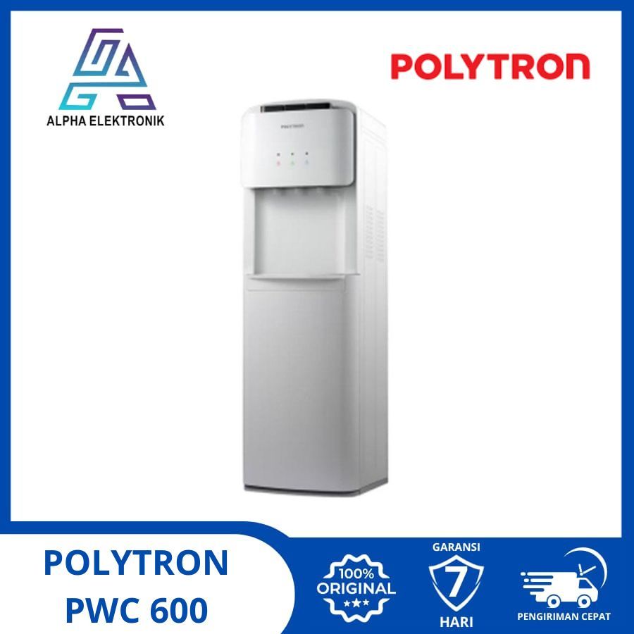 Jual POLYTRON DISPENSER PWC 600 / PWC600 , GALON BAWAH LOW WATT ...