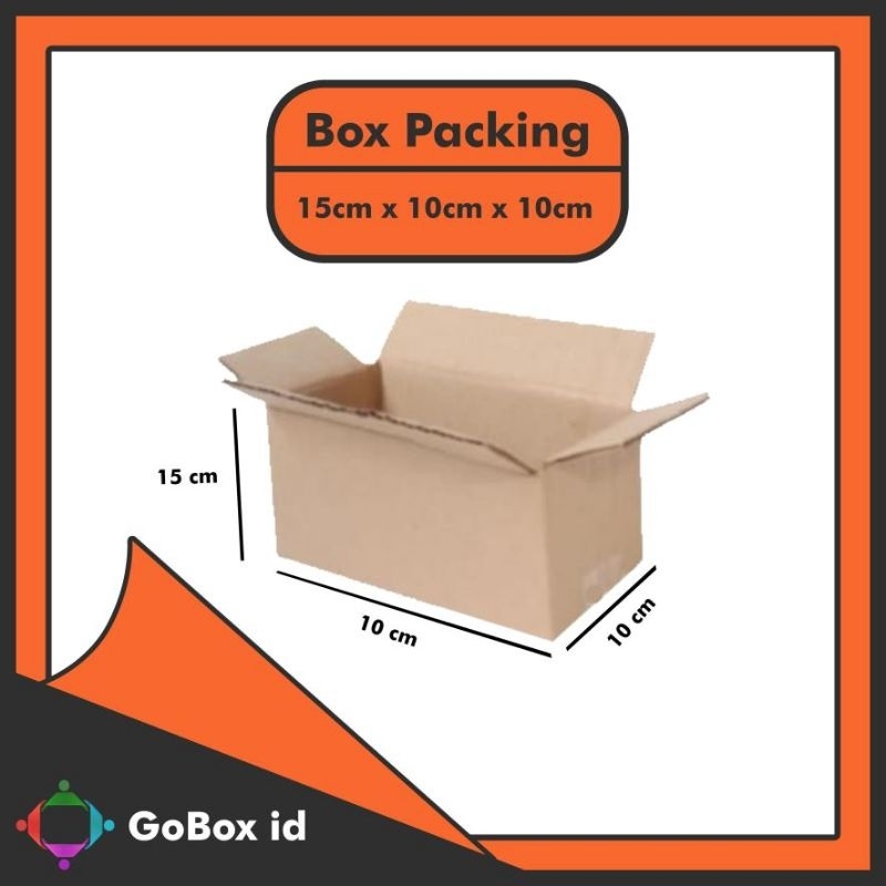 Jual KARDUS MEDIUM Uk 15x10x10 Cm | Kardus Polos | Online Shop | Kardus ...