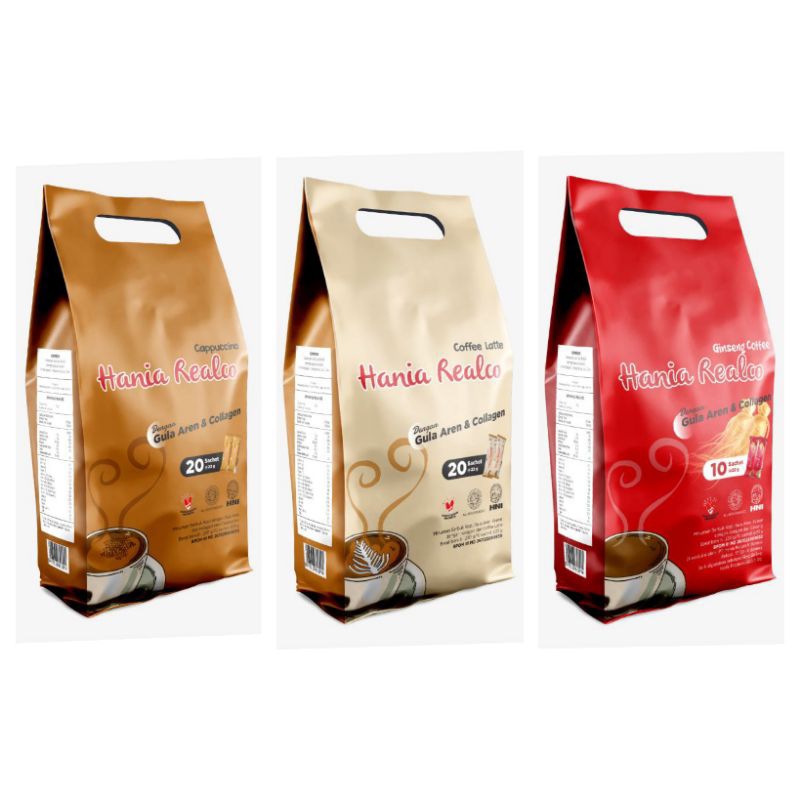 Jual Hania Realco Cappucino | Hania Realco Latte | Hania Realco Ginseng ...