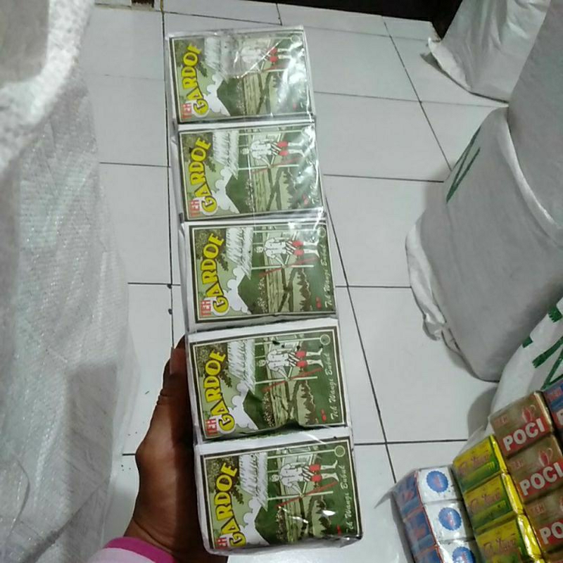 Jual Teh Gardoe ijo 1 slop (40gr x 10) | Shopee Indonesia