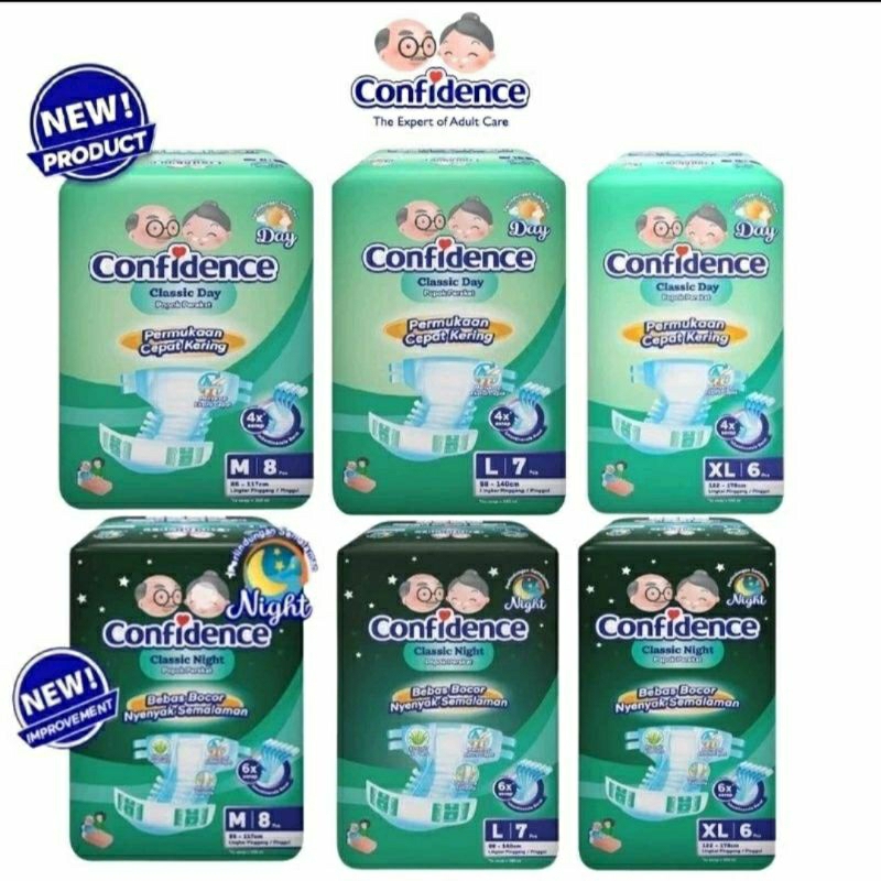 Jual Popok Dewasa Lansia Confidence Diapers Dewasa | Shopee Indonesia