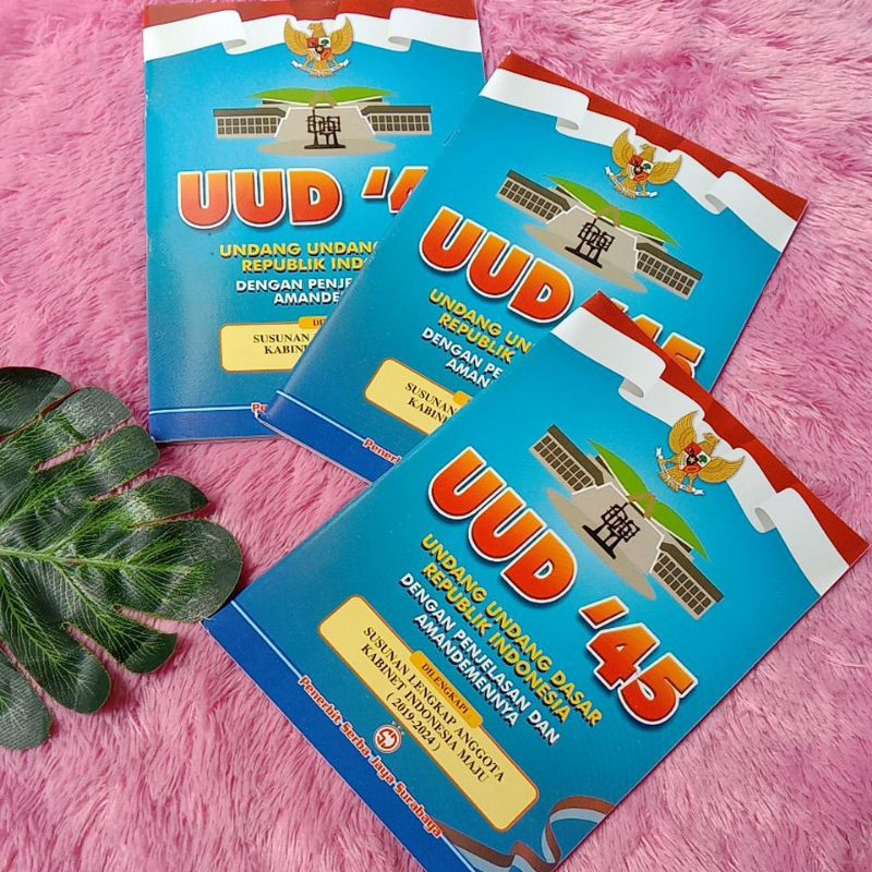 Jual Buku UUD 45 undang undang dasar 45 dengan penjelasan dan ...