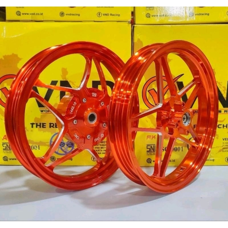 Jual Velg racing VND V Speed Vario 125/vario 150 Velg bintang Vnd model X1R | Shopee Indonesia