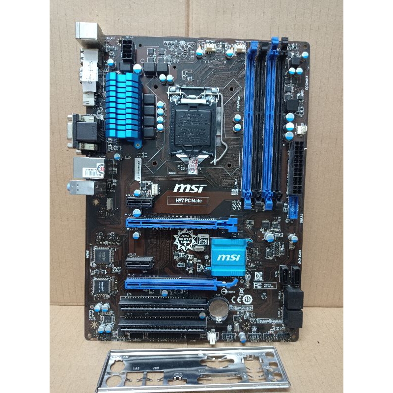 Jual PAKETAN MOBO MSI H97 PC MATE + CORE I7 4770 LGA 1150 DDR3 ONBOARD ...