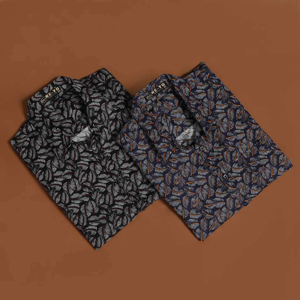 Jual NEYO - Kemeja Pria Lengan Pendek Kemeja Lengan Pendek Casual ...