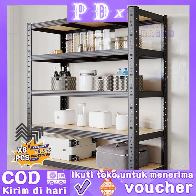 Jual Pocket Dragon Rak besi siku Rak barang Rak Multifungsi Rak kertas ...