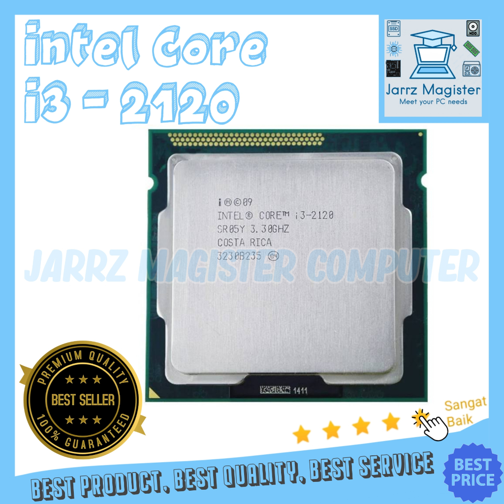 Jual Processor Intel core i3 2120 soket 1155 | Processor i3 Gen 2 LGA ...