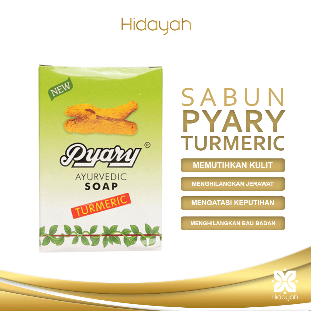 Jual Sabun Arab Pyary Turmeric - Nalpamara Soap Original Saudi | Shopee Indonesia