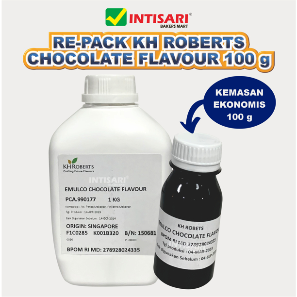 Jual RE-PACK KH ROBERTS CHOCOLATE FLAVOUR 100 G | Shopee Indonesia