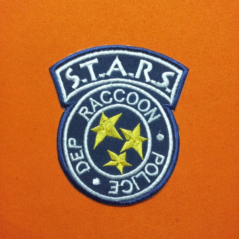 Jual Patch bordir Raccoon Police S.T.A.R.S. Resident Evil STARS Bio ...