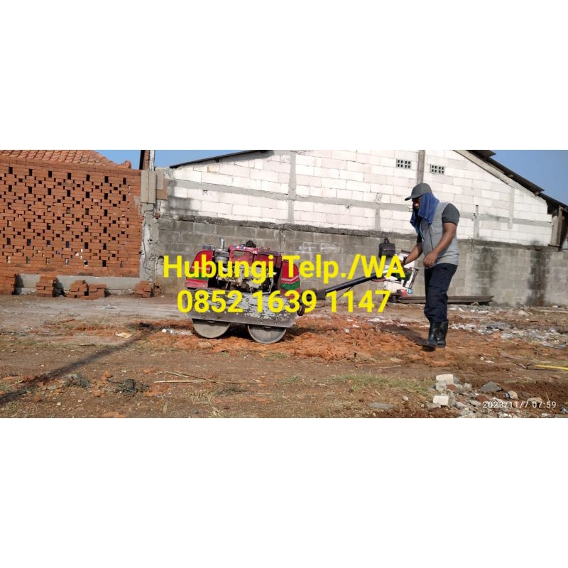 Jual Rental baby roller jackhammer stamper kuda dan kodok genset senso ...