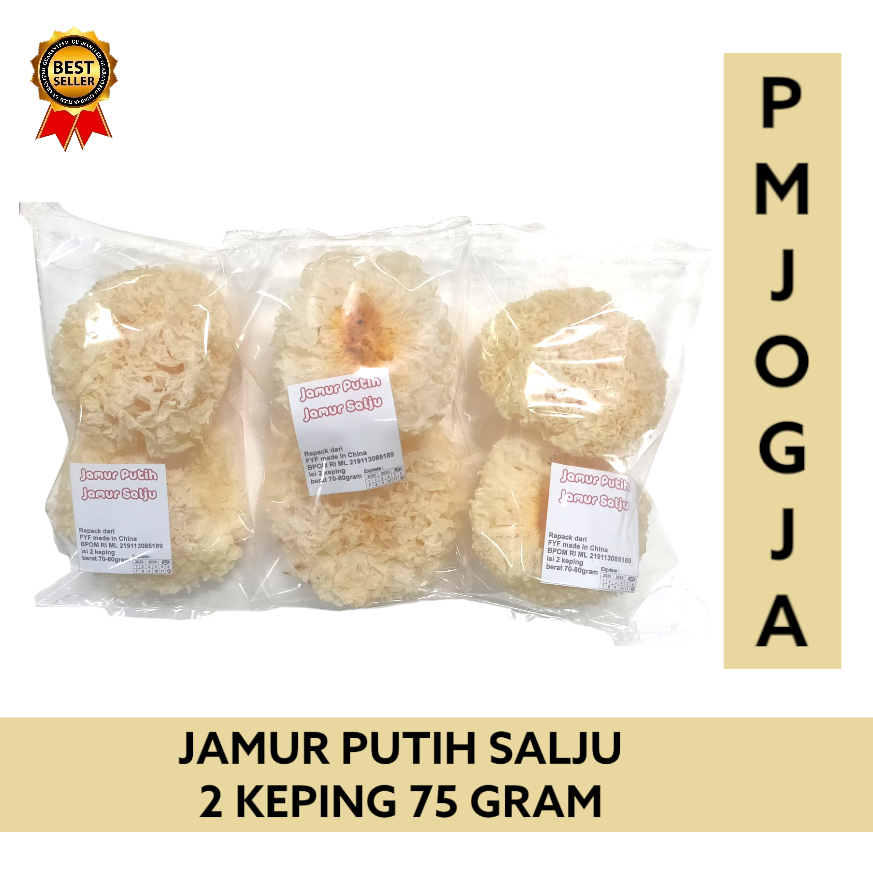Jual Jamur Es Super/ Jamur Salju / Dried Snow White Fungus/Jamur Putih ...