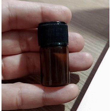 Jual Botol Kaca Amber Tube 5ml Tutup Ulir Hitam 5 ml | Shopee Indonesia