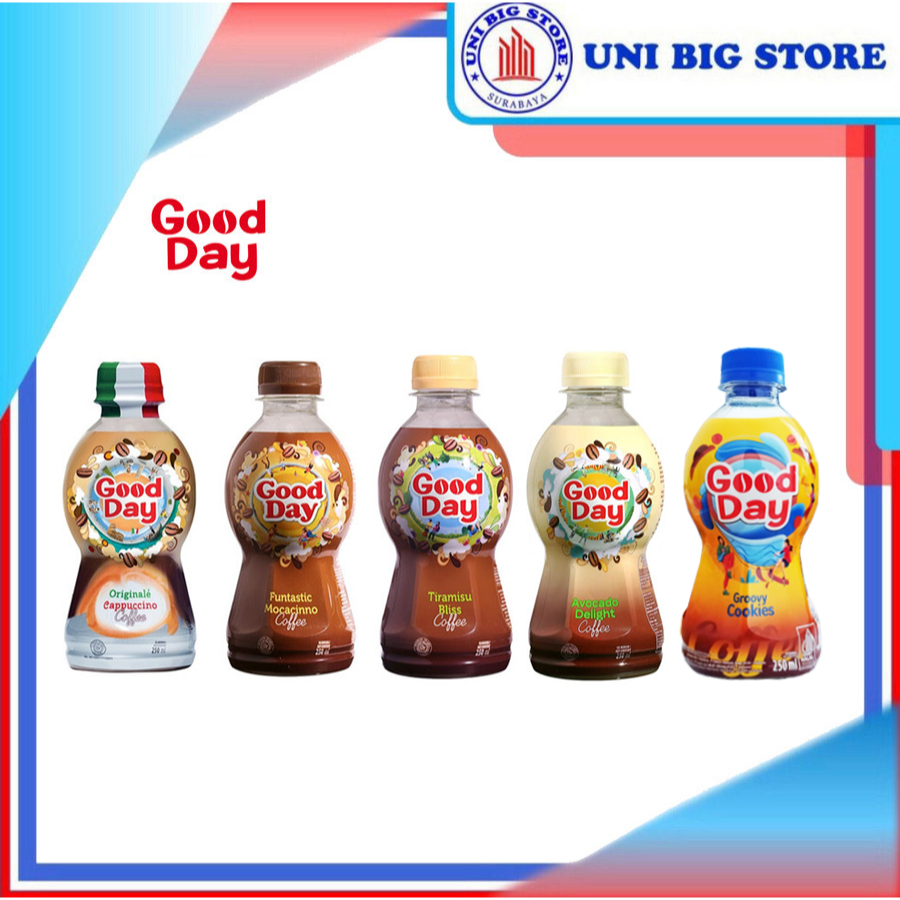 Jual Good Day Coffee Kopi Cappucino Moccacino Tiramisu Avocado 250 ml ...