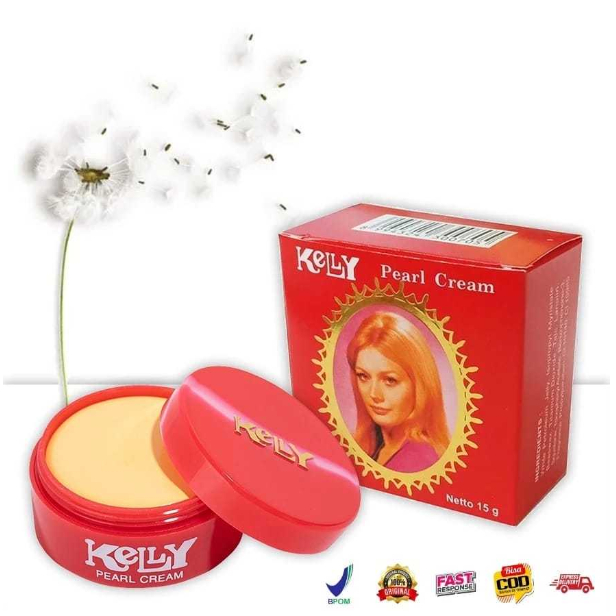 Jual KELLY Pearl Cream 5gr 15gr / Krim Wajah / Foundation / Cream Kelly ...