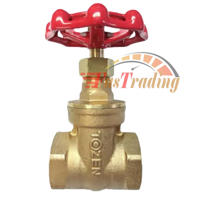 Jual Tozen Brass Gate Valve 3/4” inch, – D-BGV | Shopee Indonesia