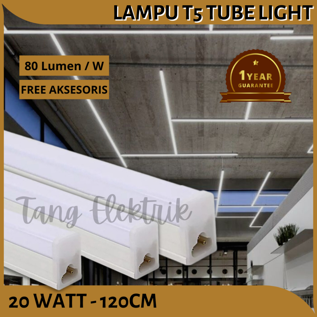 Jual Lampu T5 LED Lampu TL T5 20W 120CM Lampu Tubelight T5 Lampu Neon Box Bergaransi | Shopee ...