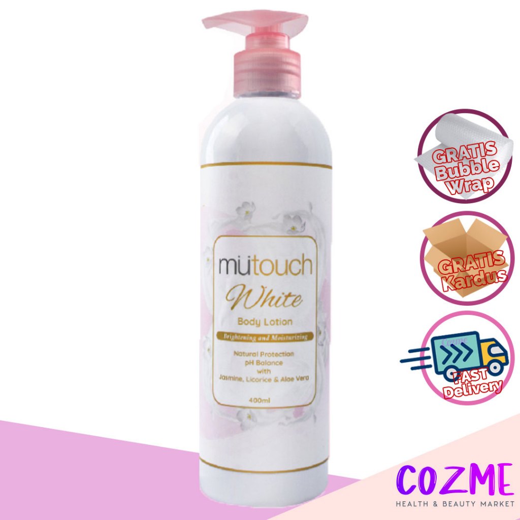 Jual MUTOUCH White Body Lotion Brightening & Moisturizing 400mL ...