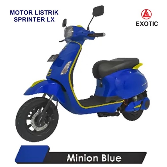 Jual MOTOR LISTRIK MOTOR ELECTRIC EXOTIC SPRINTER LX 1200W | Shopee ...