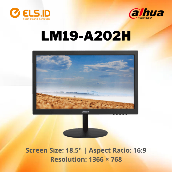 Jual Monitor LED Dahua LM19-A202H 19" HD | Shopee Indonesia