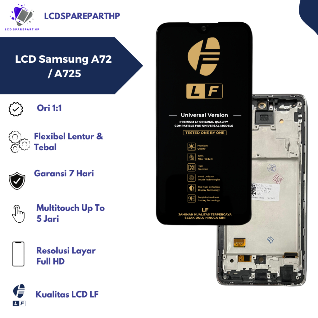 Jual LCD SAMSUNG A72 / A725 FULLSET TOUCHSCREEN | Shopee Indonesia