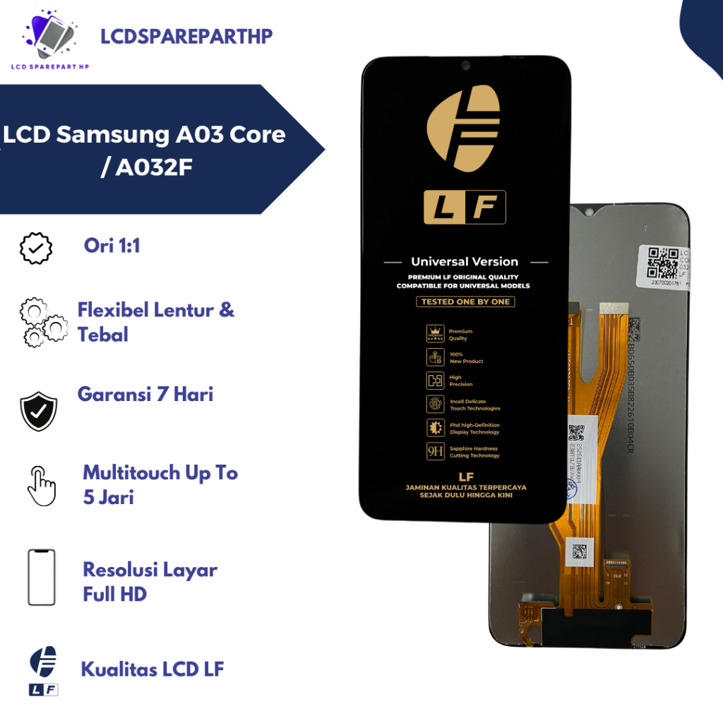 Jual LCD SAMSUNG A03 CORE / A032F FULLSET TOUCHSCREEN | Shopee Indonesia