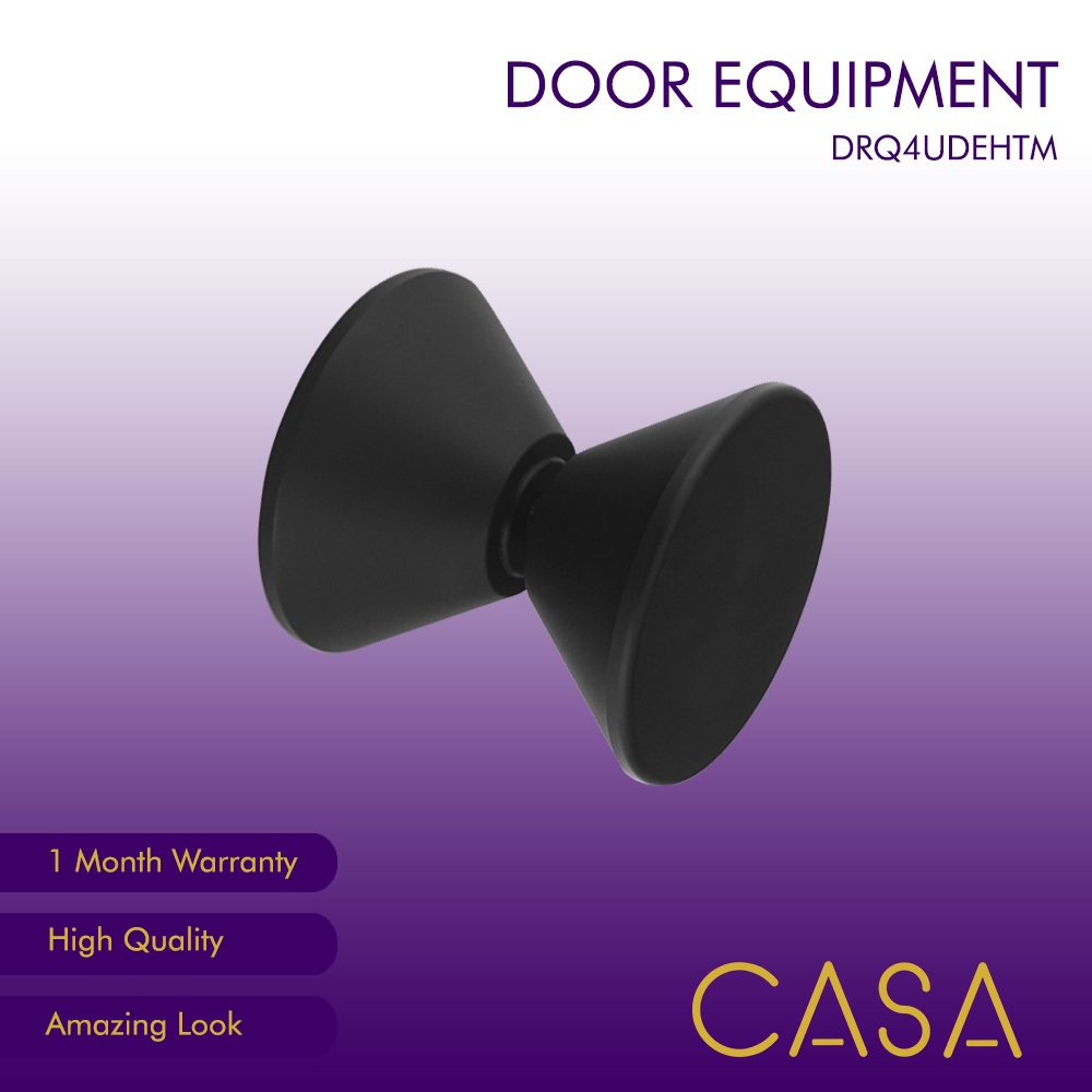 Jual CASA Knob Handle Pintu Shower Kamar Mandi Hitam DRQ4U | Shopee ...