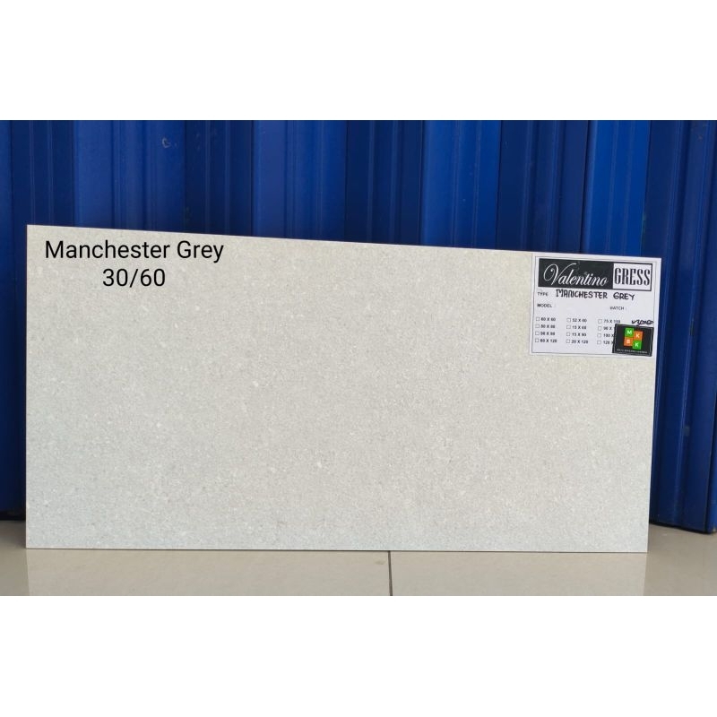 Jual Keramik dinding 30x60 Manchester grey / Valentino gress / kw1 | Shopee Indonesia