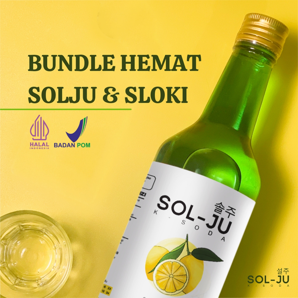 Jual Paket SOLJU HALAL SODA KOREA & SLOKI | Shopee Indonesia