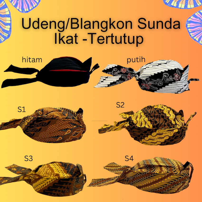 Jual Blangkon Sunda Udeng Sunda Tertutup | Shopee Indonesia