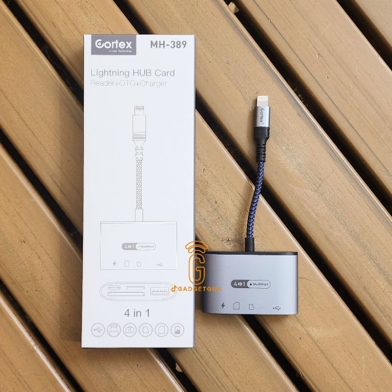 Jual MH389 Cortex OTG USB, SD/TF Card / USB 3.0 4in1 to Lightning ...
