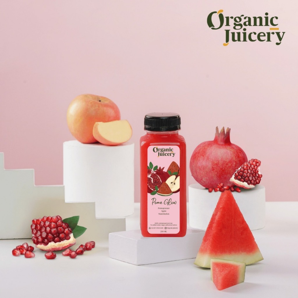 Jual Pome Glow 500ml | Pomegranate, Apple, Watermelon 100% Cold Pressed ...